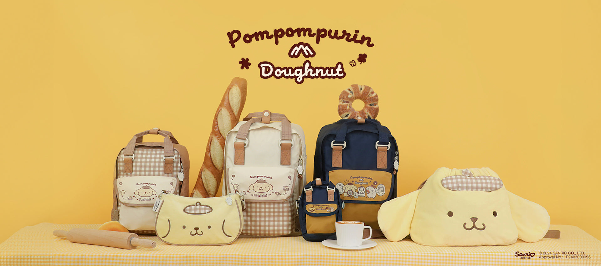 DN Global︱Doughnut x Pompompurin 聯乘系列 – Doughnut Official
